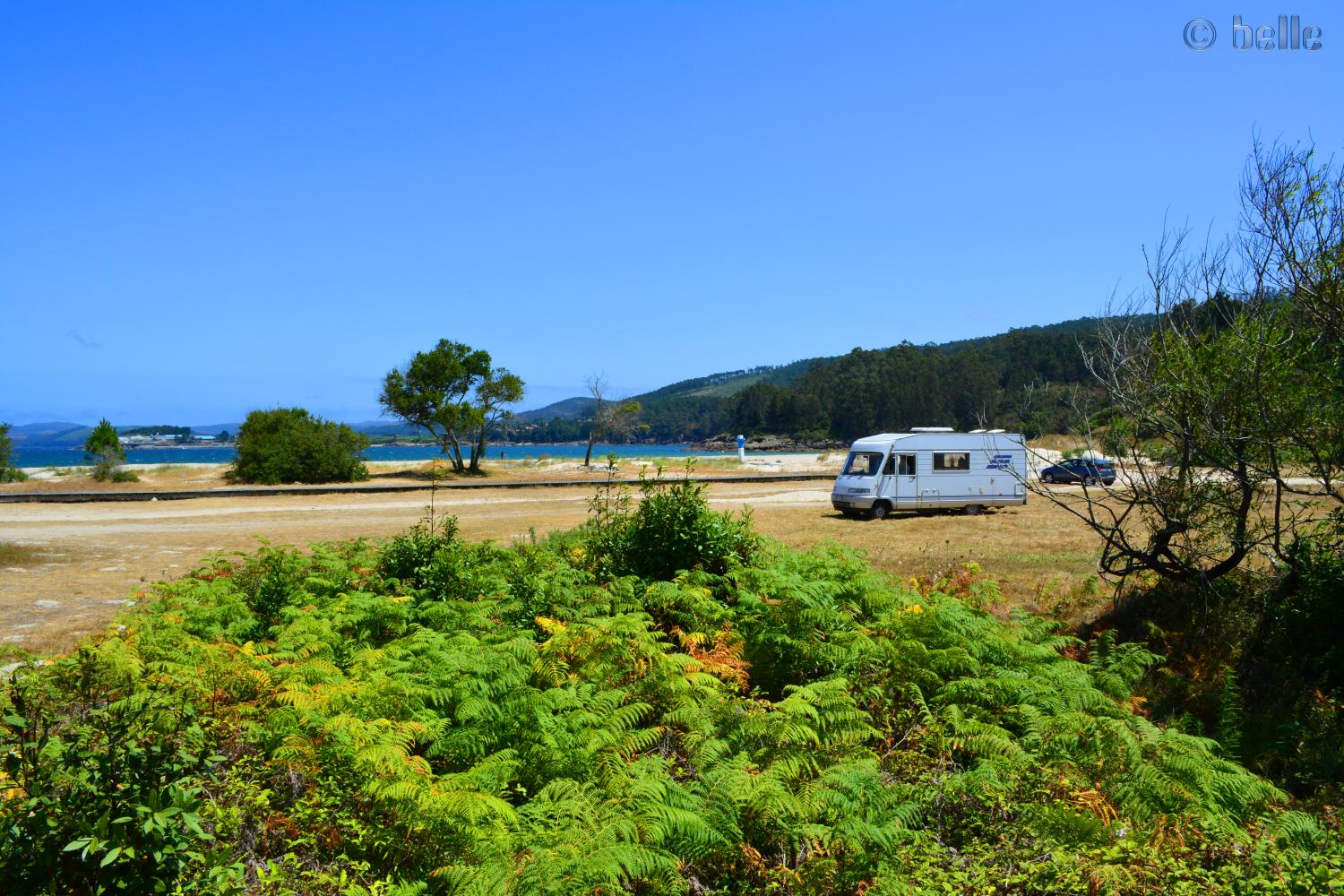 Spain – Galicia – La Coruña – Muxía – Os Muiños – Playa de Os Muiños ...