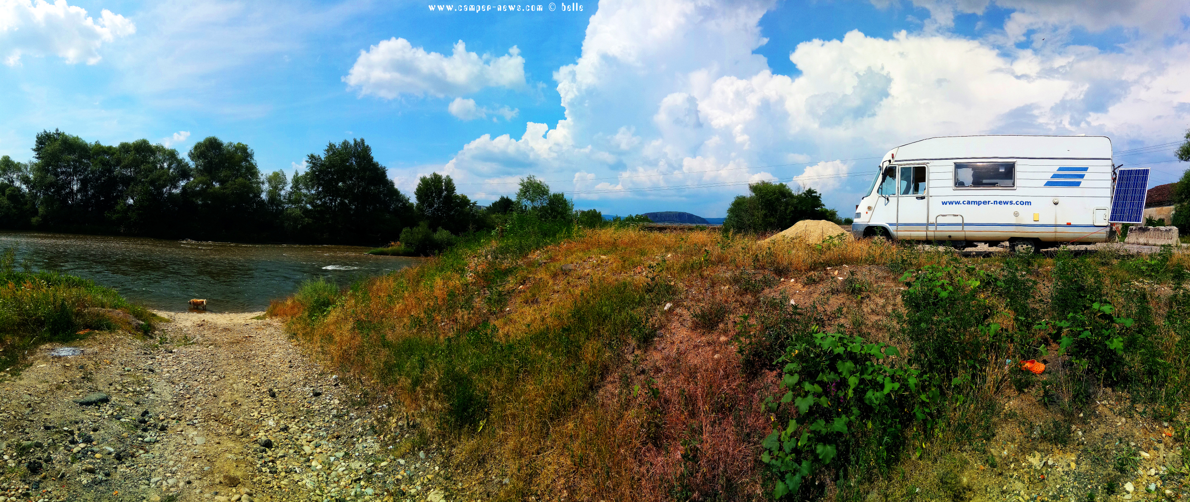 Romania – Transylvania – Hunedoara – Simeria – Simeria Veche – River ...